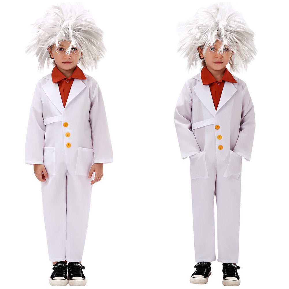 Christmas Costume: Kids Children Physicist Scientist Cosplay Costume ...