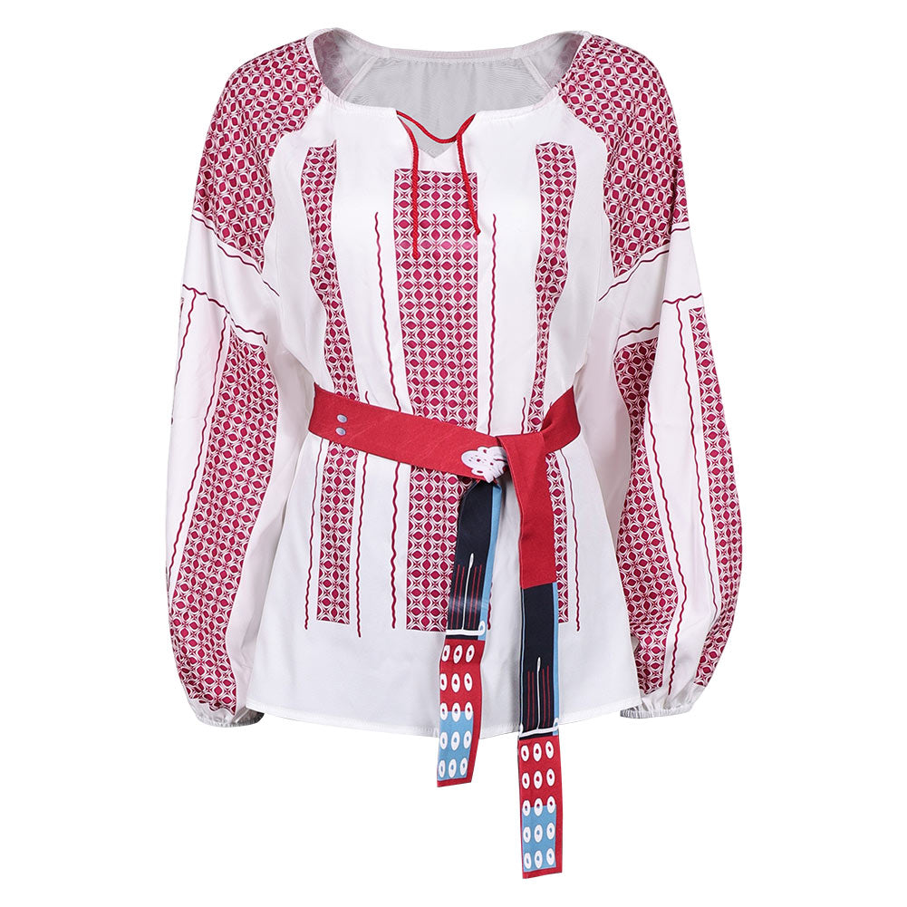 ABBA Anni-Frid Synni Lyngstad Cosplay Costume For Adult Female ...