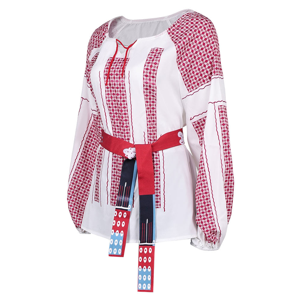 ABBA Anni-Frid Synni Lyngstad Cosplay Costume For Adult Female ...