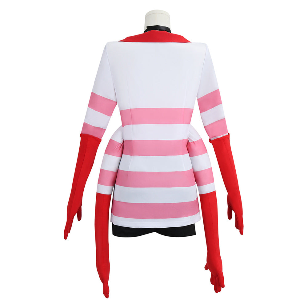 Hazbin Hotel:Angel Dust Cosplay Costume Outfits Halloween Costume