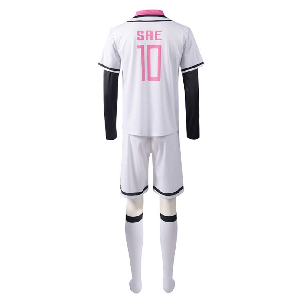 Blue Lock Sae Itoshi Jersey Cosplay Costume Halloween Party Disguise Suit Blue Lock Sae Itoshi Jersey Cosplay Costume Halloween Party Disguise Suit