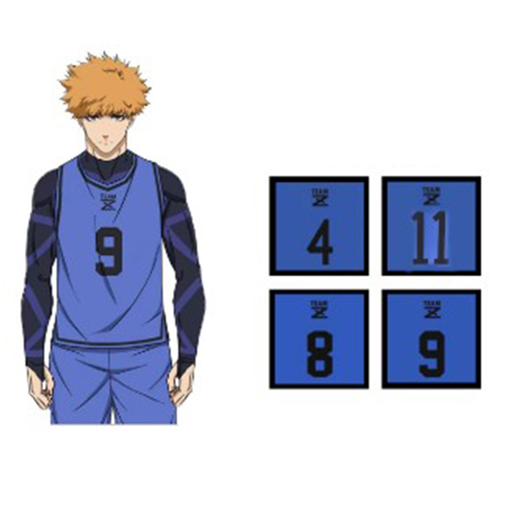 BLUE LOCK: Rensuke Kunigami Jersey Cosplay Costume Outfits Halloween ...
