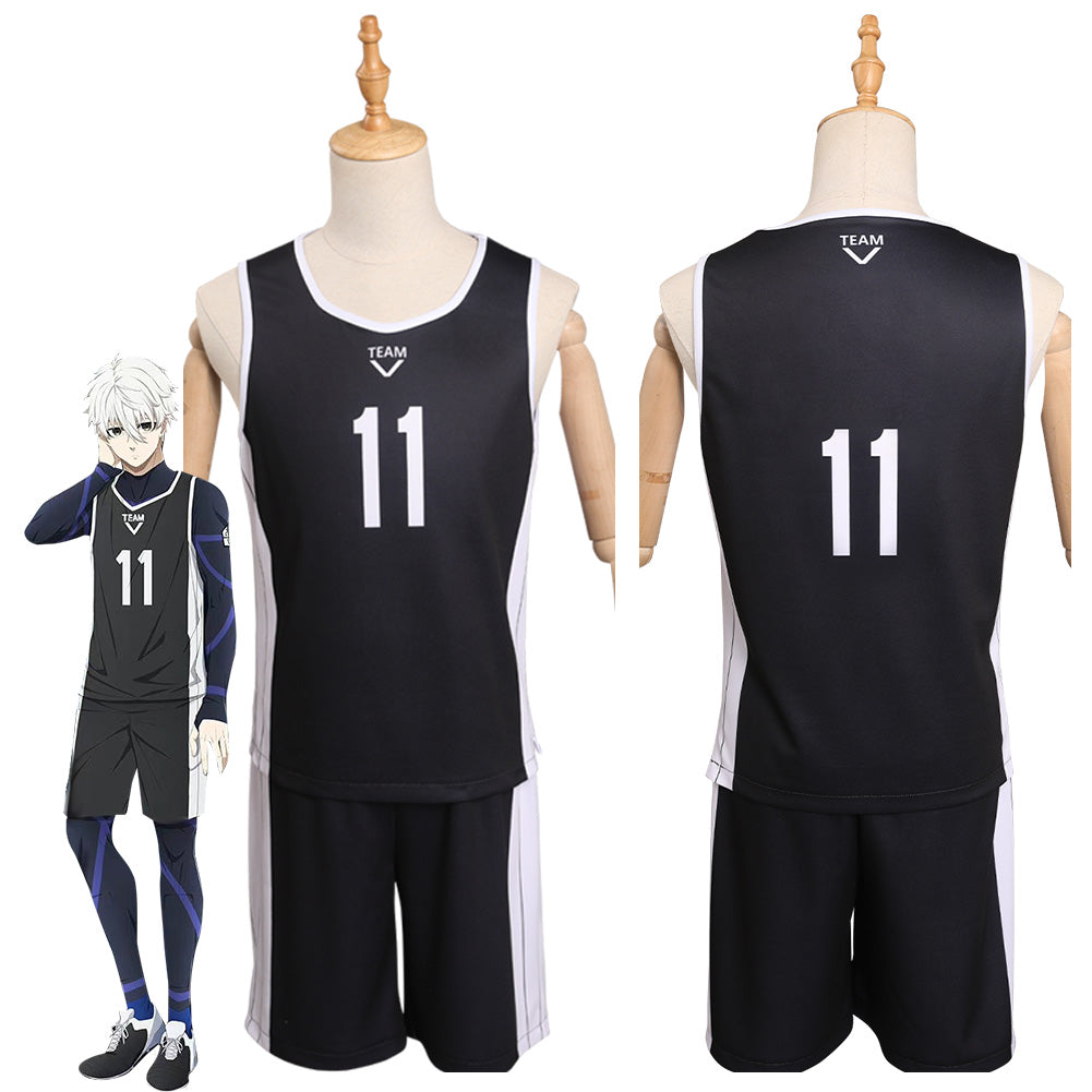 Blue Lock: Seishirou Nagi Jersey Cosplay Costume Uniform Outfits ...
