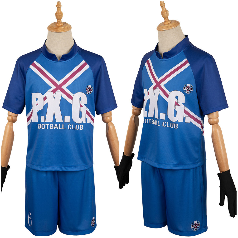 BLUE LOCK:Costume Charles Chevalier Jersey Cosplay Costume Outfits ...