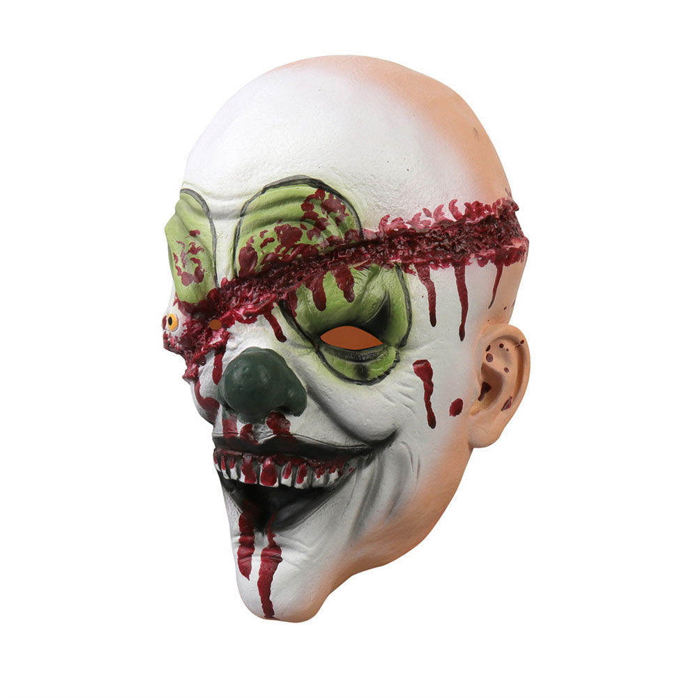 Adult Horror Cosplay Mask: Death Clown Scary Joker Latex Masks Helmet ...