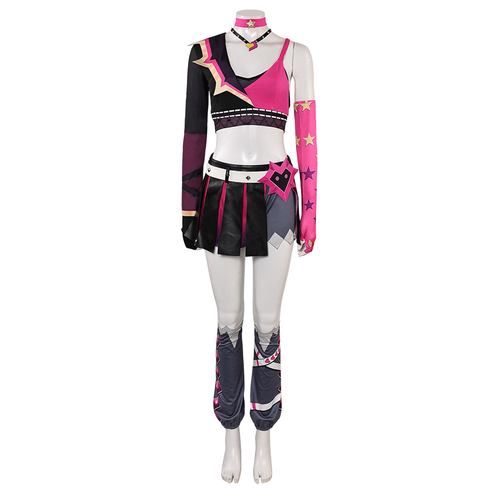League of Legends: Arcane Jinx Cosplay Costume Jinx Valentine's Day ...