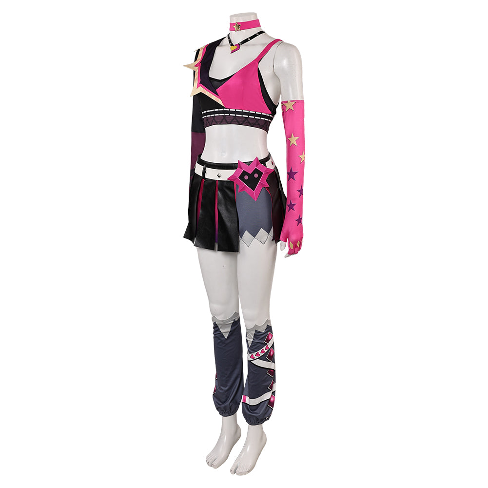 League of Legends: Arcane Jinx Cosplay Costume Jinx Valentine's Day ...
