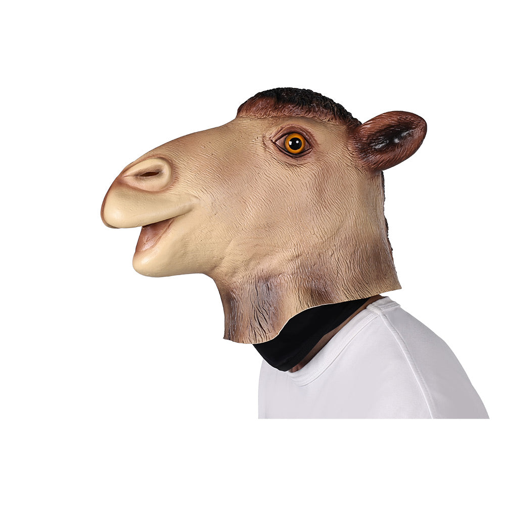Adult Animal Cosplay Mask:Camel Mask Cosplay Latex Masks Helmet ...