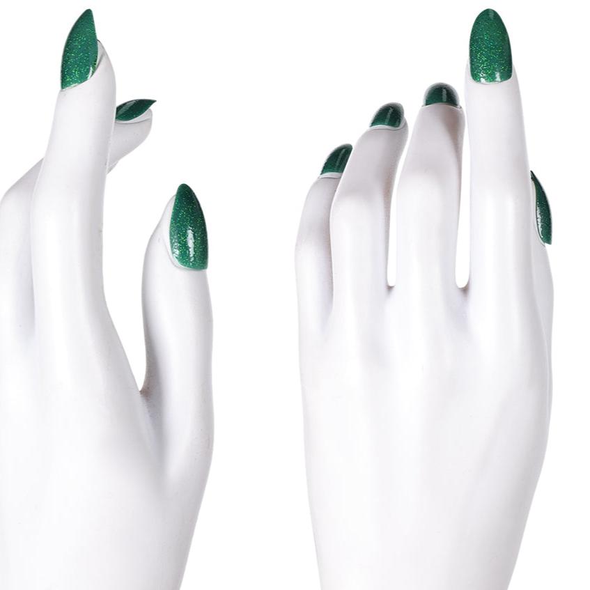 Wiked: Nail Art Elphaba Cosplay Halloween Carnival Costume ...
