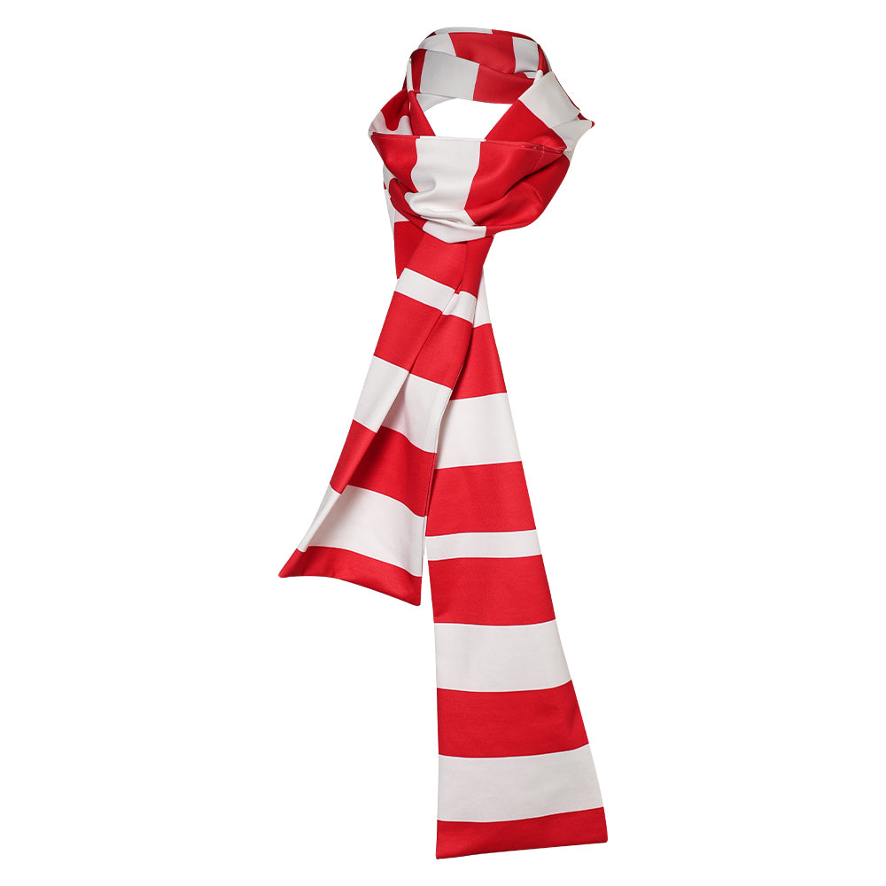 cos scarf The Cat in the Hat Cosplay Scarf Halloween Costume Accessories
