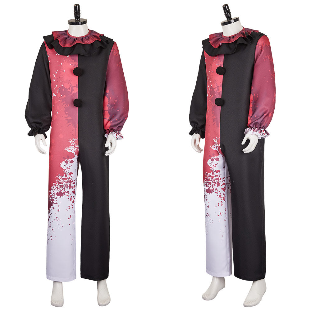 Terrifier 3: Clown Cosplay Art The Clown Costume Outfits Halloween Suit
