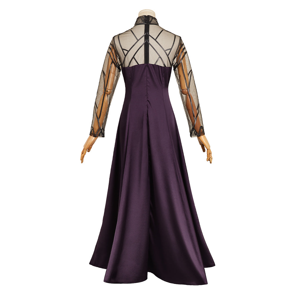 SAKAMOTO DAYS: Osaragi Cosplay Dark Purple Dress Costume Outfits ...