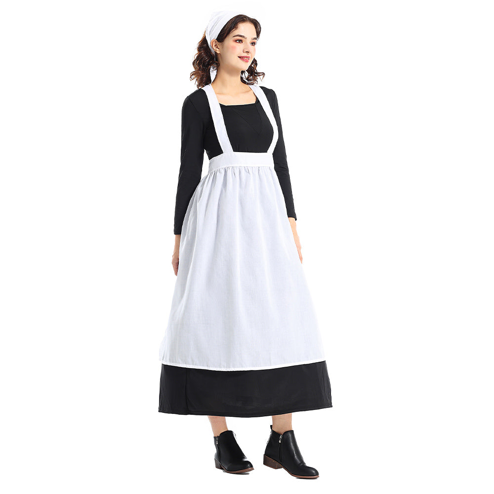Medieval Renaissance Costume: Colonial style estate maid dress Outfits ...