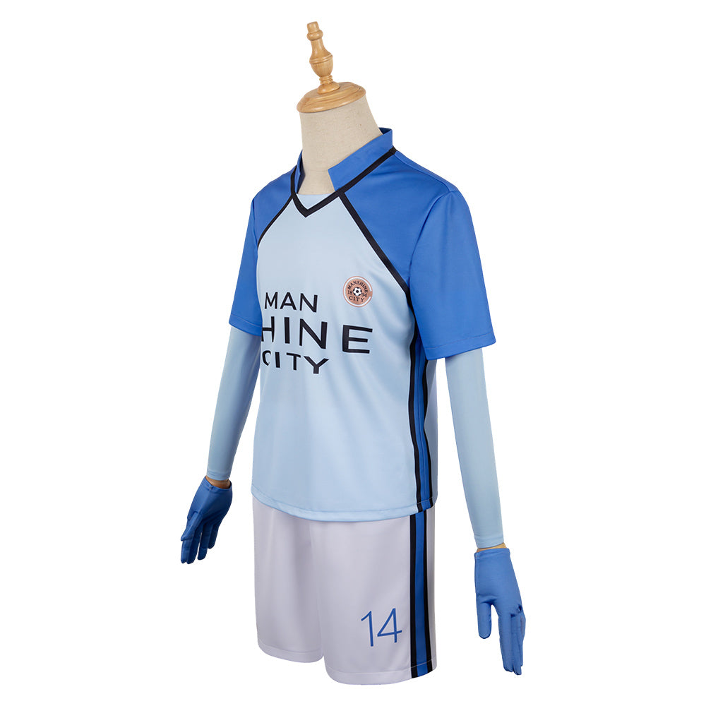 BLUE LOCK:Costume Mikage Reo Jersey BLUE LOCK Cosplay Costume Outfits ...