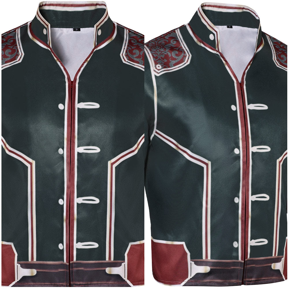 Jayce-League of Legends:Arcane Jayce Green Shirt Cosplay Costume ...