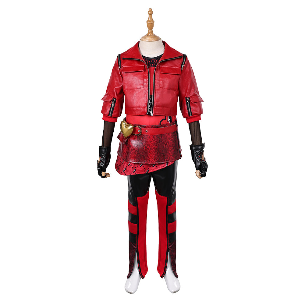 Descendants: The Rise of Red Red Cosplay Costume Outfits Halloween Suit