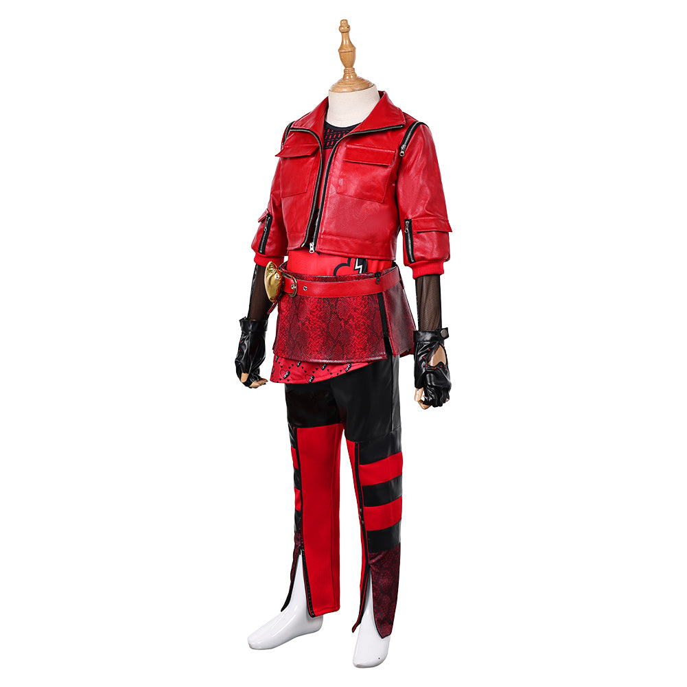 Descendants: The Rise of Red Red Cosplay Costume Outfits Halloween Suit