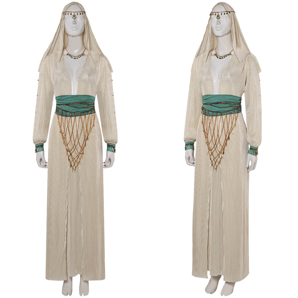 Dragon‘s Dogma:Costume Nadinia priestess Cosplay Costume Outfits ...