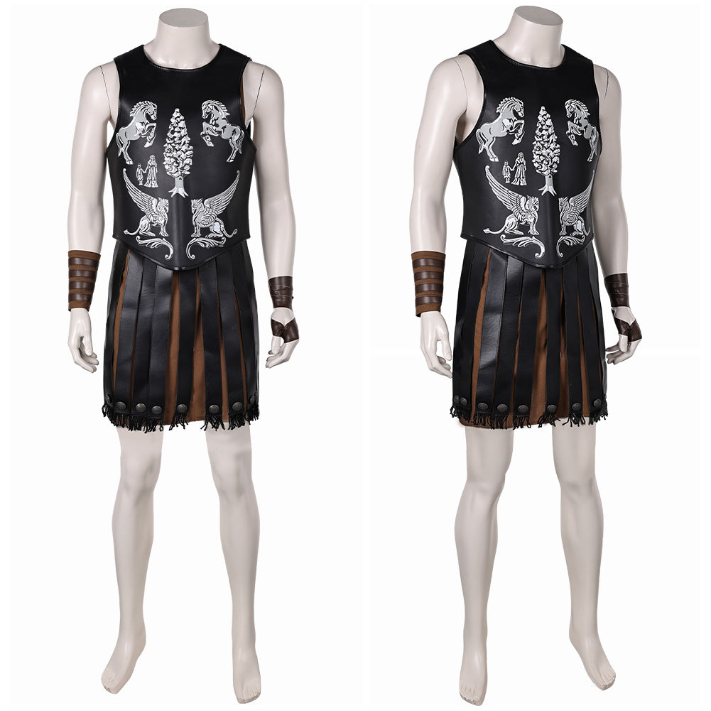 Gladiator: Lucius Battle Suit Cosplay Costume Outfits Halloween Suit