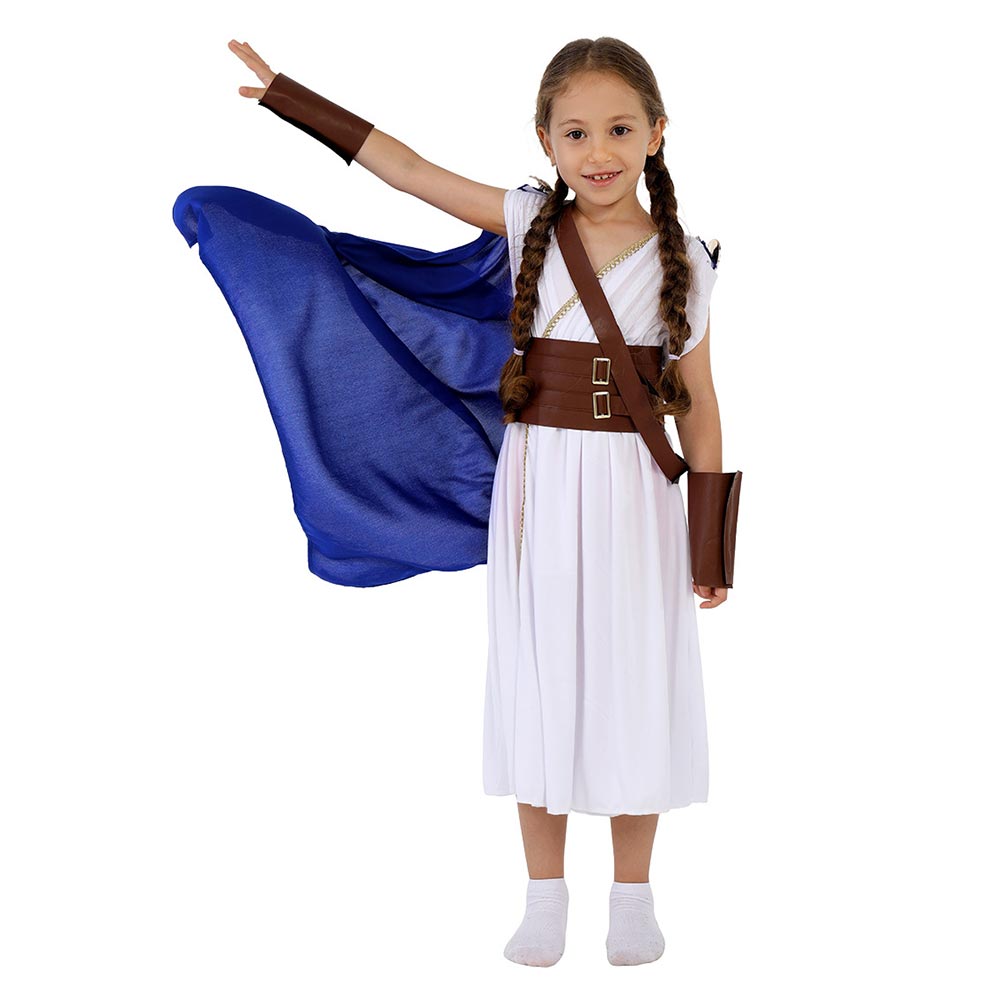 Funny Costume: Moon Goddess Kids Cosplay Costume Outfits Halloween Suit