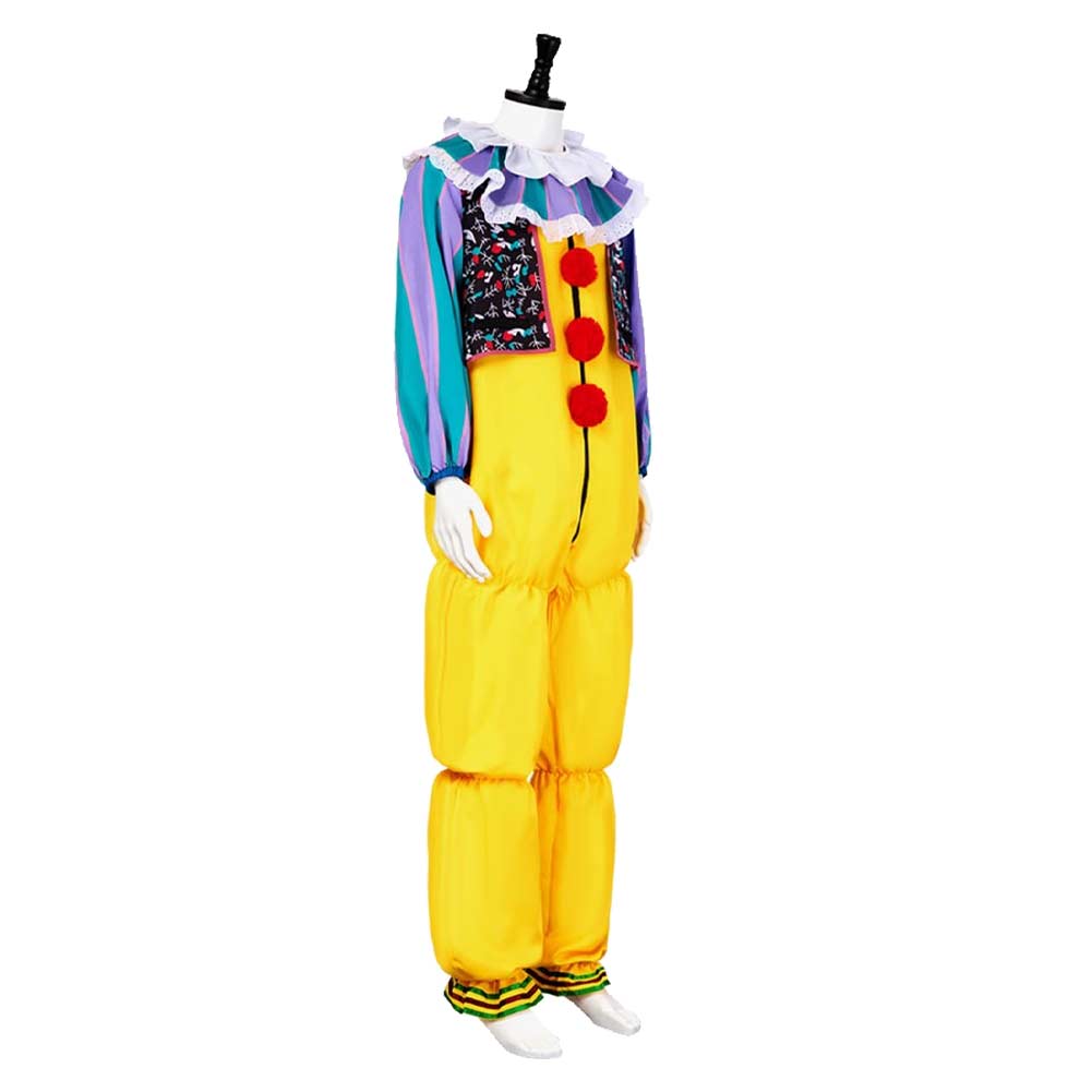 It Pennywise: Yellow Jumpsuit Cosplay Costume Outfits Halloween Costume