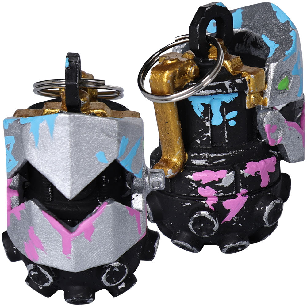 League of Legends: Arcane Jinx Hand Grenade Keychain Cosplay Costume Prop
