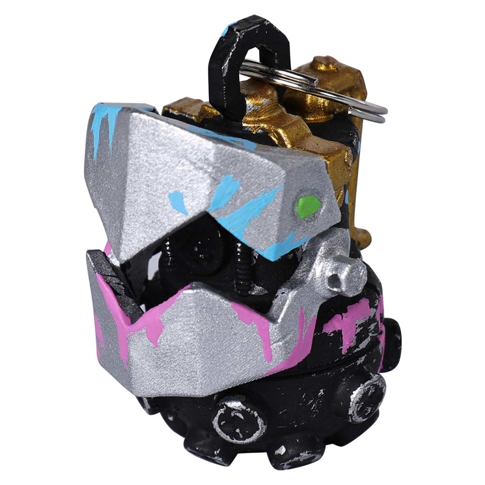 League of Legends: Arcane Jinx Hand Grenade Keychain Cosplay Costume Prop