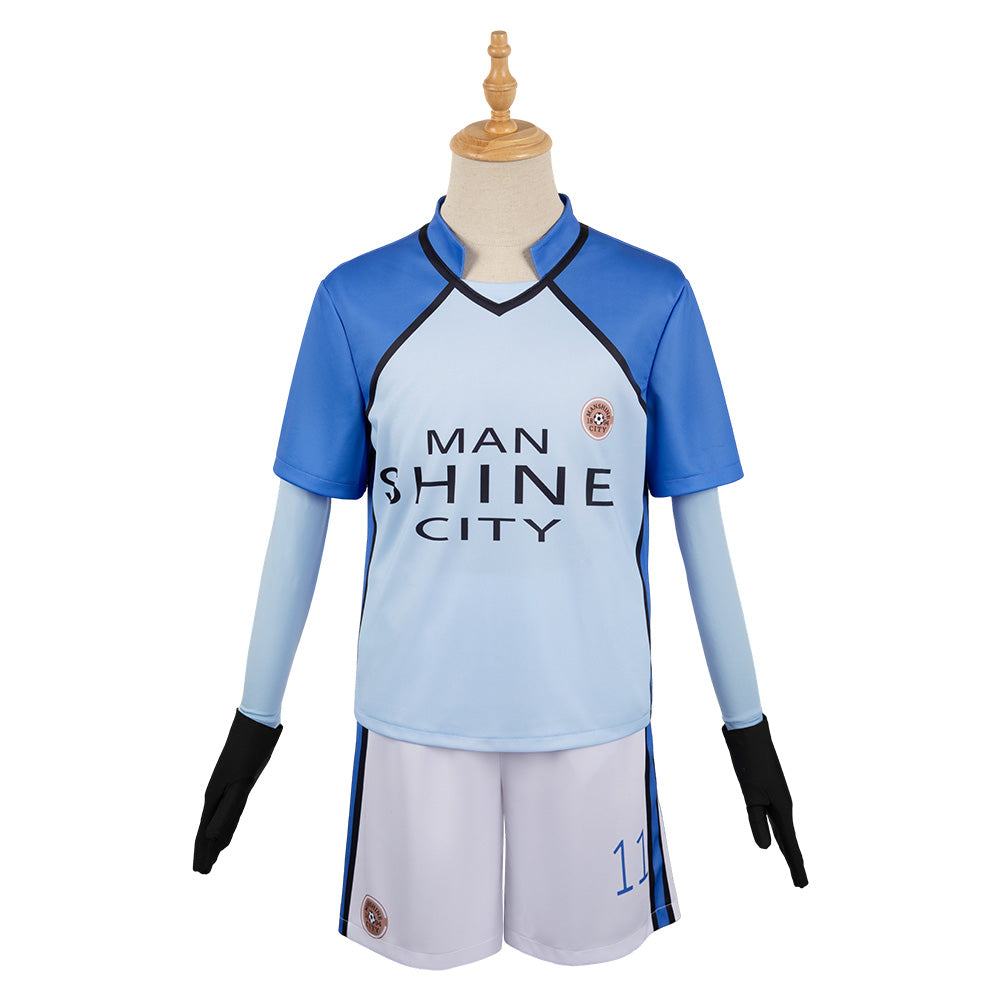 BLUE LOCK:Costume Nagi Seishiro Jersey Cosplay Costume Outfits ...
