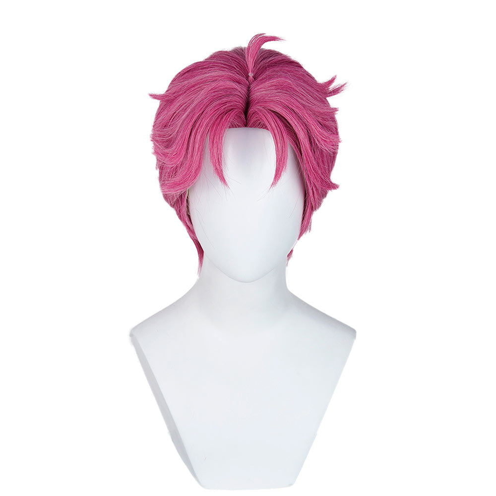 Abby Cosplay Rose Red Wig Heat Resistant Synthetic Hair Halloween ...