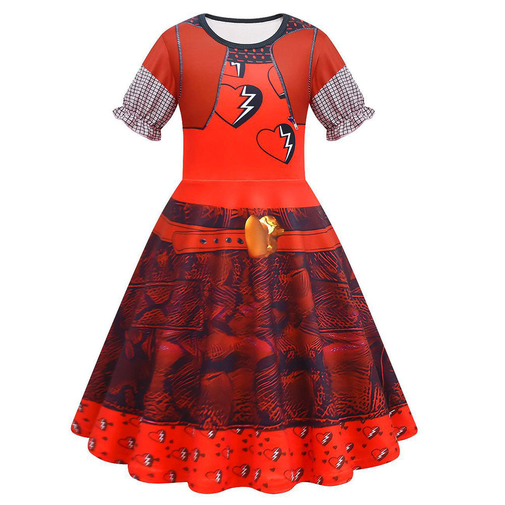 Descendants: The Rise of Red- Red Cosplay Costume Outfits Halloween Suit