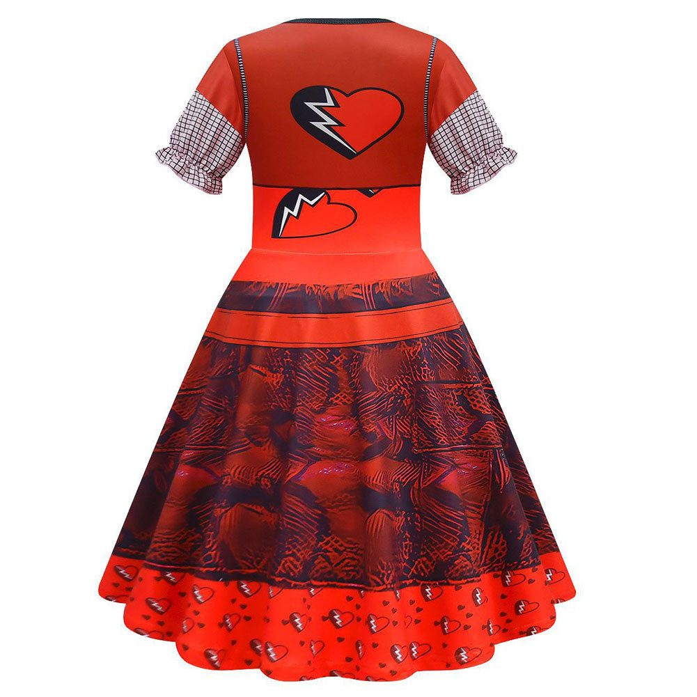 Descendants: The Rise of Red- Red Cosplay Costume Outfits Halloween Suit