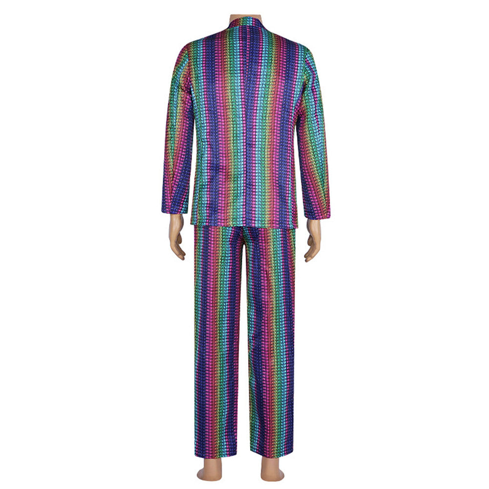 Disco Suit Cosplay Costume Outfits Halloween Suit