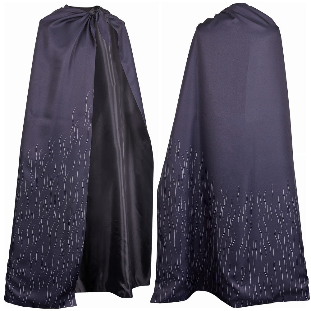 Elphaba Drak Blue Cloak Printed Cape Elphaba Cosplay Costume Outfits ...