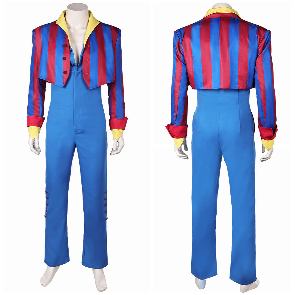Prince: Rogers Nelson Red And Blue Suit Set Fashion Cosplay Costume ...