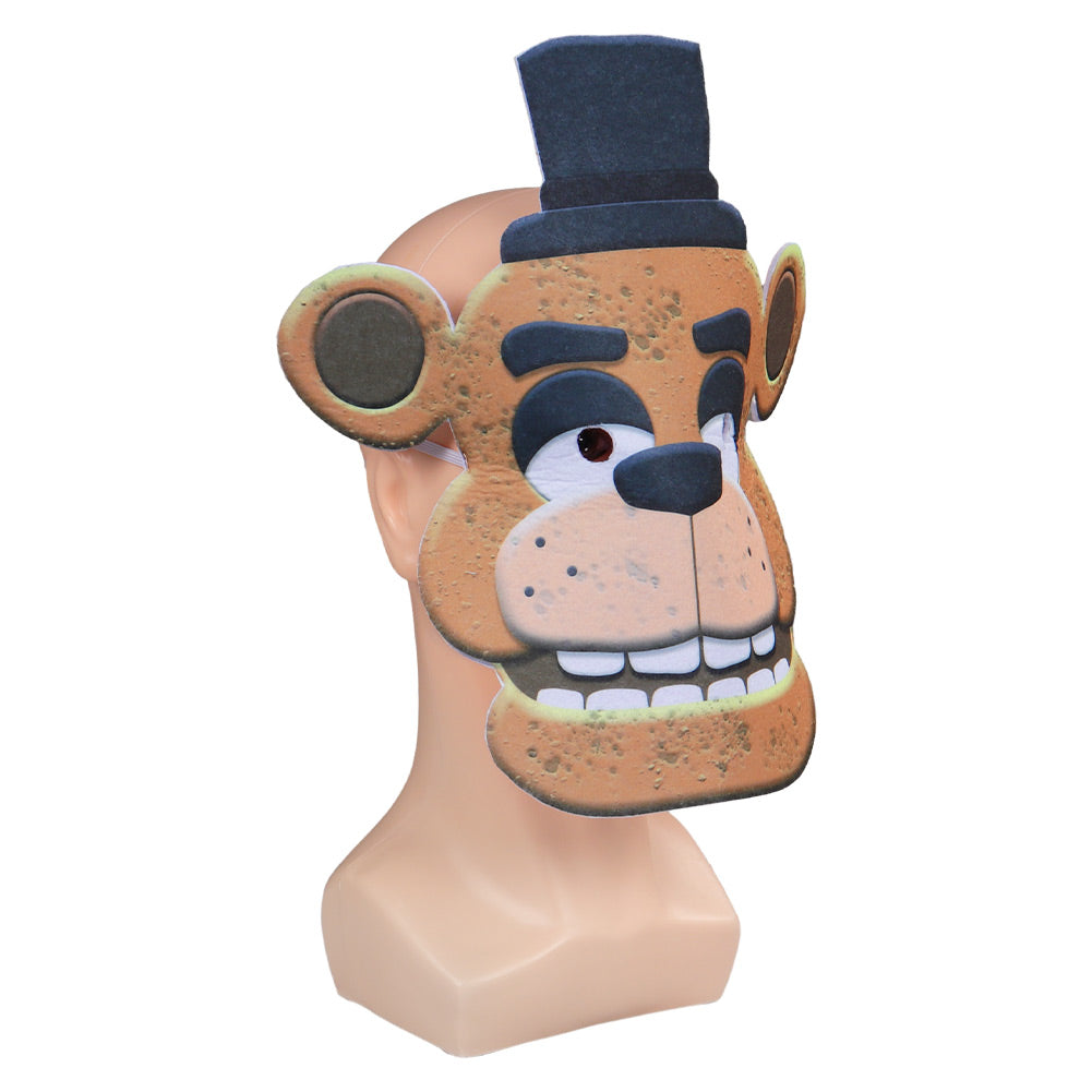 Five Nights at Freddy’s: Felt cloth mask Freddy Adult Animal FNAF ...