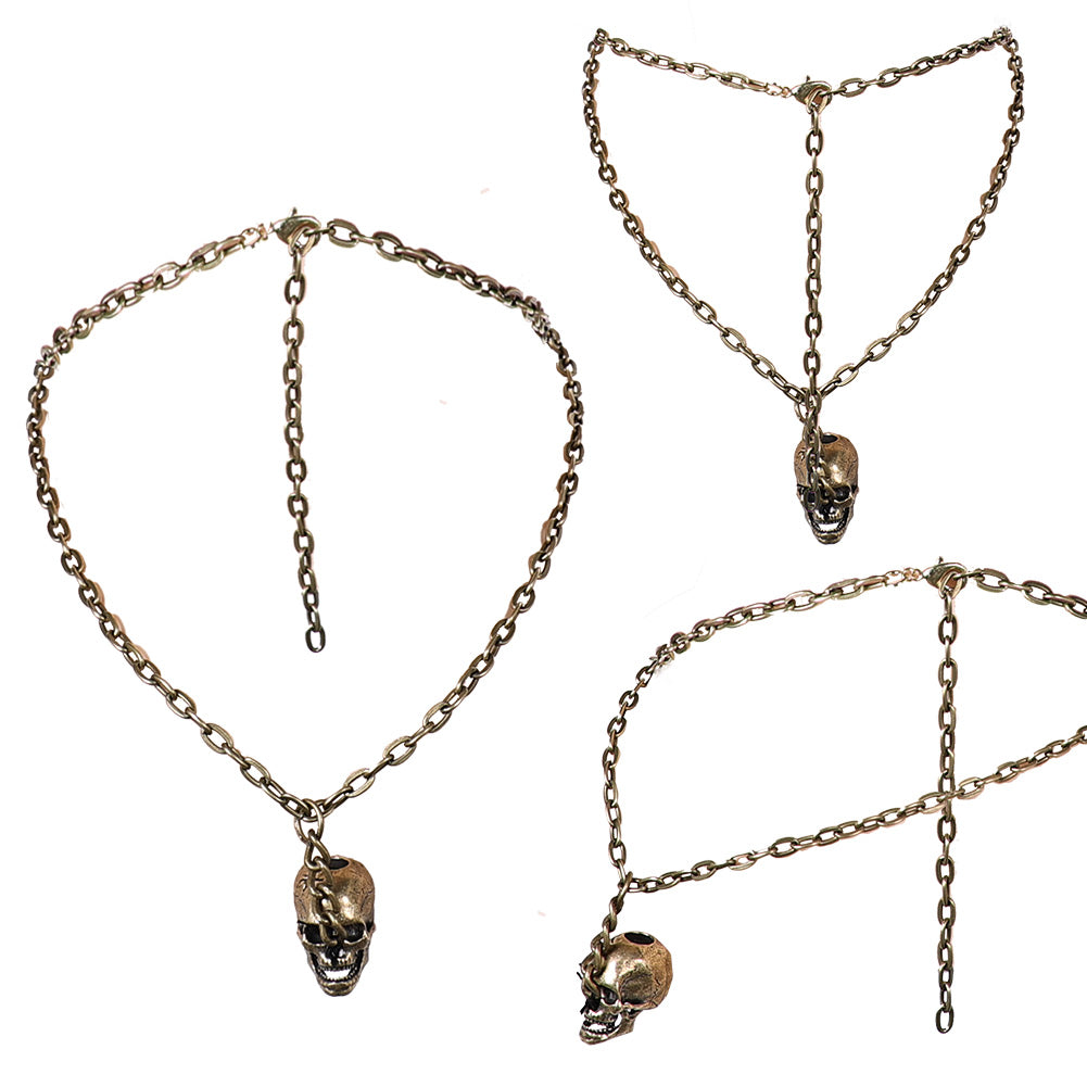 Final Destination Bloodlines Cosplay Bronze Necklace For Unisex Adult ...