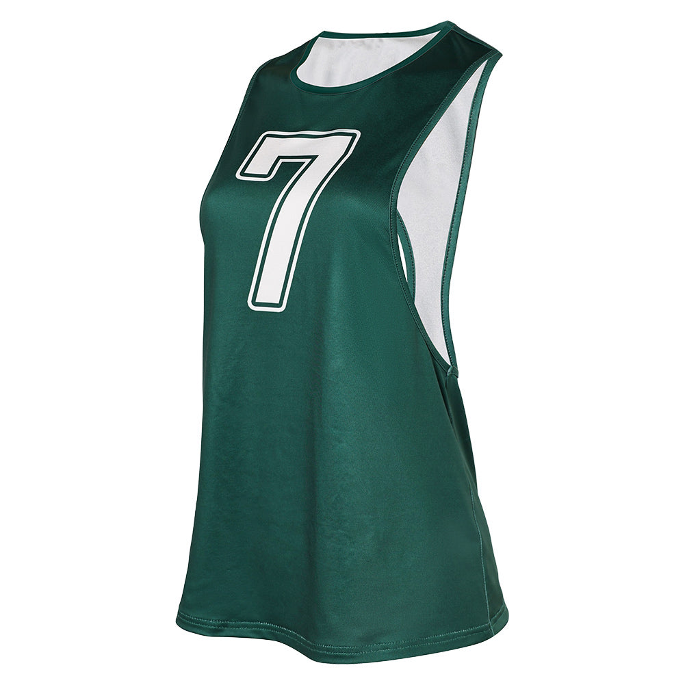 Final Destination Costume Stefanie Cosplay Green Top For Adult Female ...