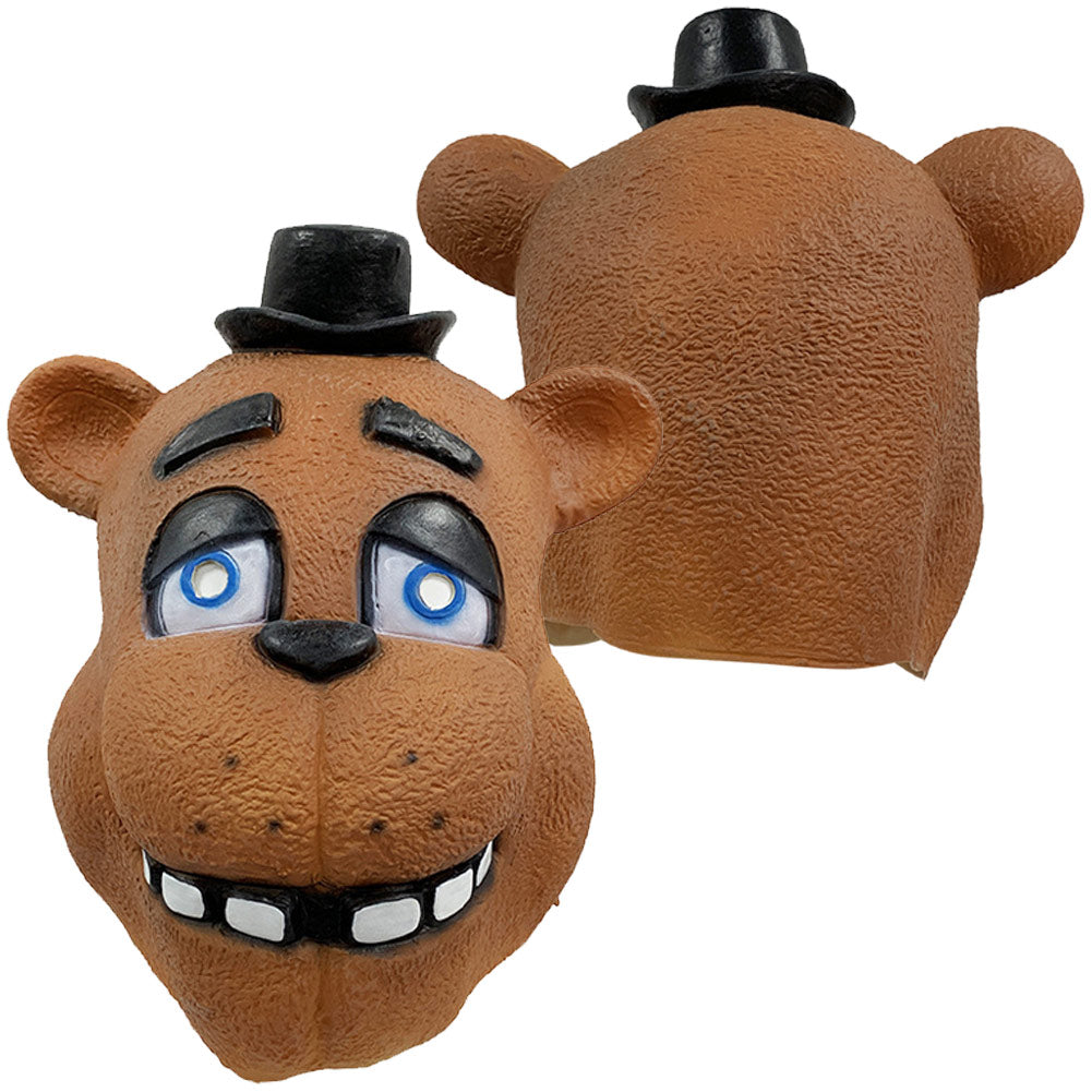 Five Nights at Freddy's: Freddy Cosplay Mask Adult Latex Masks Helmet ...