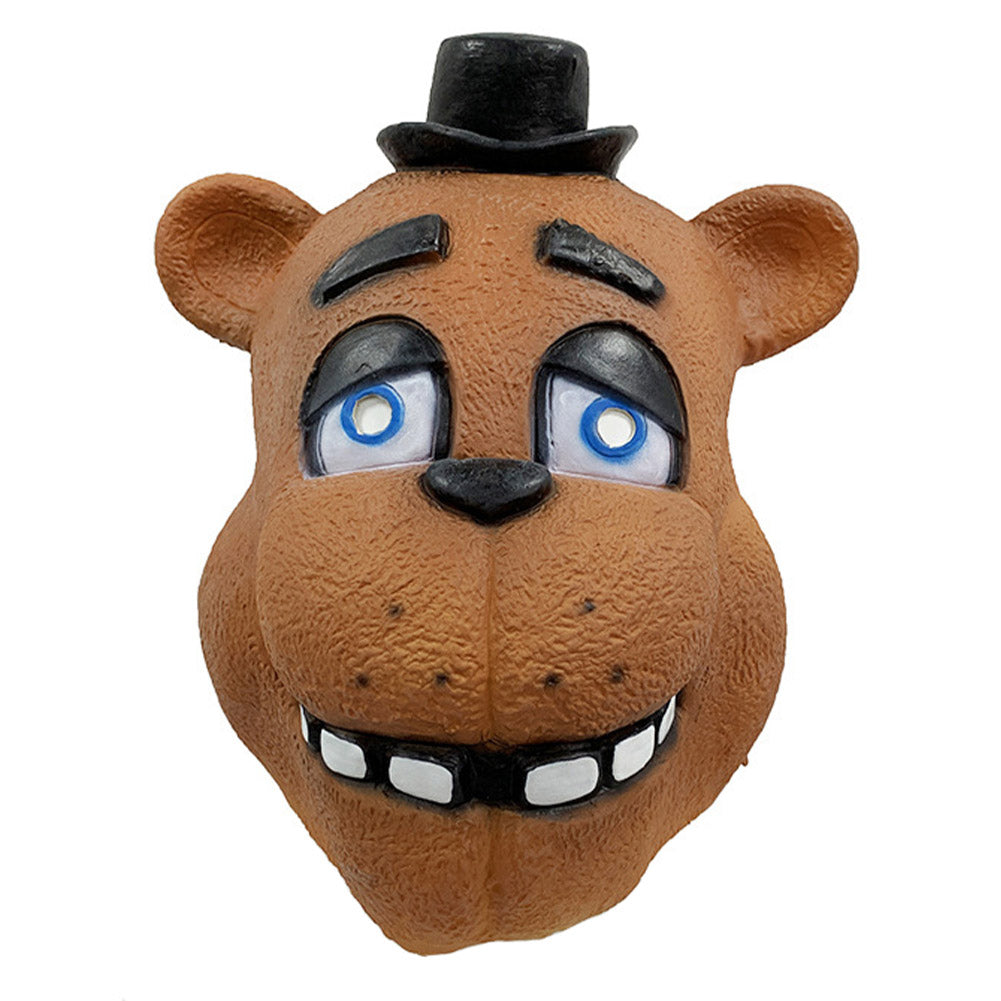 Five Nights at Freddy’s: Freddy Cosplay Mask Adult FNAF Latex Masks ...