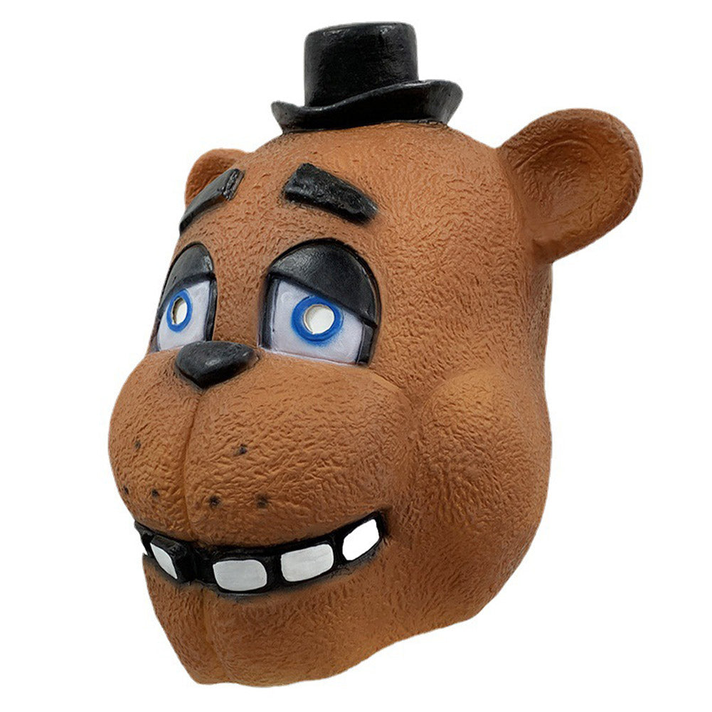Five Nights at Freddy’s: Freddy Cosplay Mask Adult FNAF Latex Masks ...