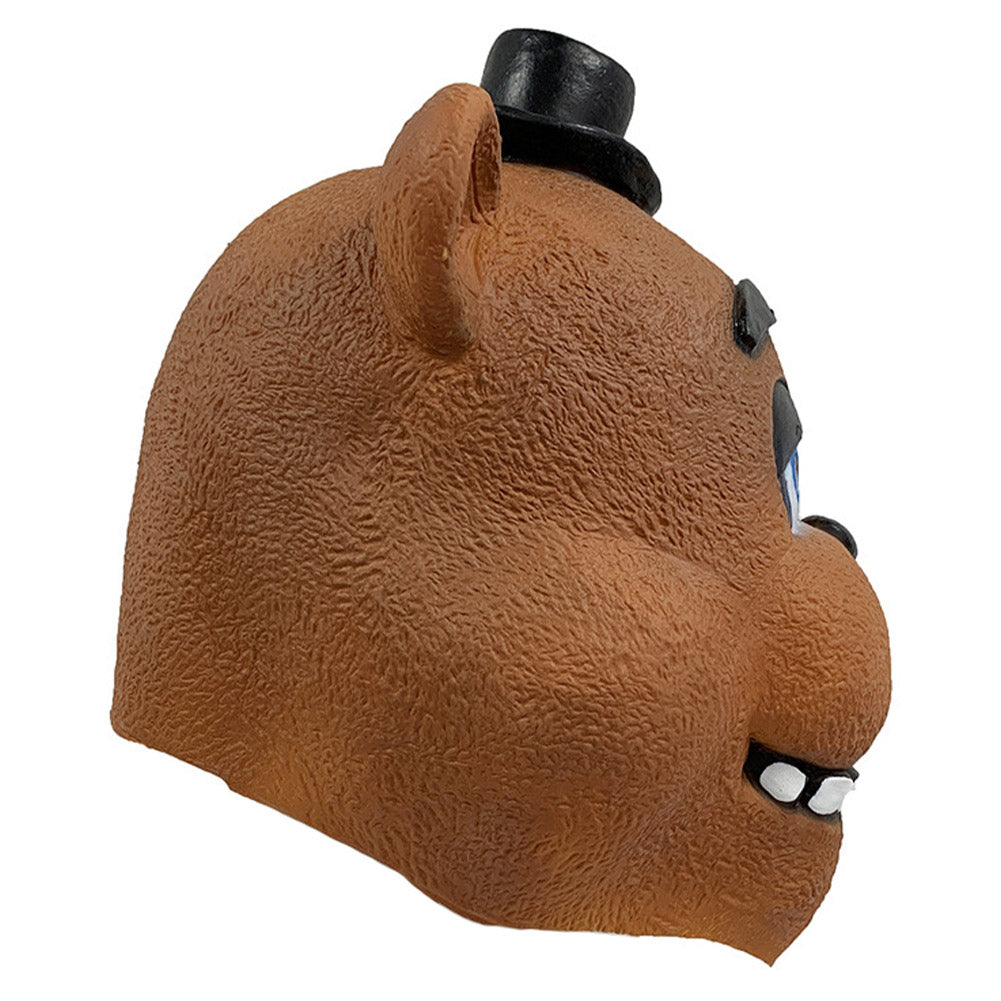 Five Nights at Freddy’s: Freddy Cosplay Mask Adult FNAF Latex Masks ...