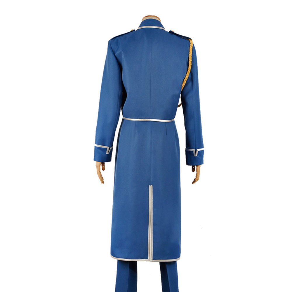 FULLMETAL ALCHEMIST Roy Mustang Cosplay Costume Outfits Halloween Party ...
