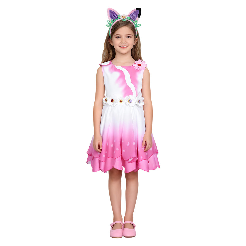 Gabby's Dollhouse Gabby Cosplay Dress For Girls Christmas Halloween Costume