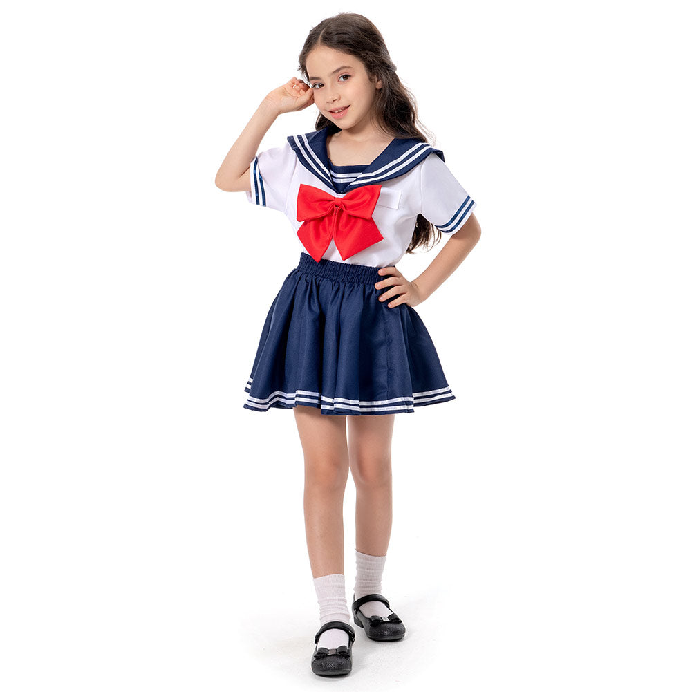 [Full In Stoc] Girls Sailor Moon Cosplay Costume JK Japanese High ...