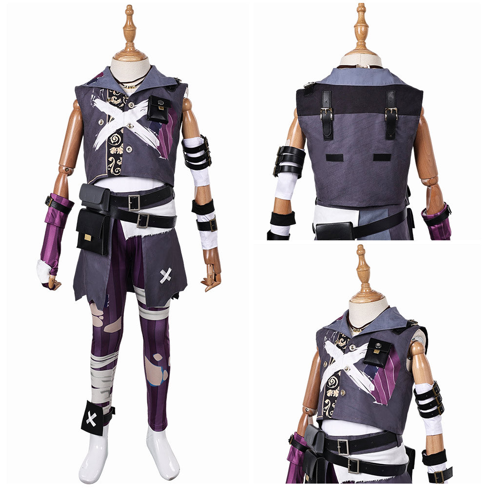 Arcane: Kids Isha Graffiti graffiti League of Legends Cosplay Costume ...