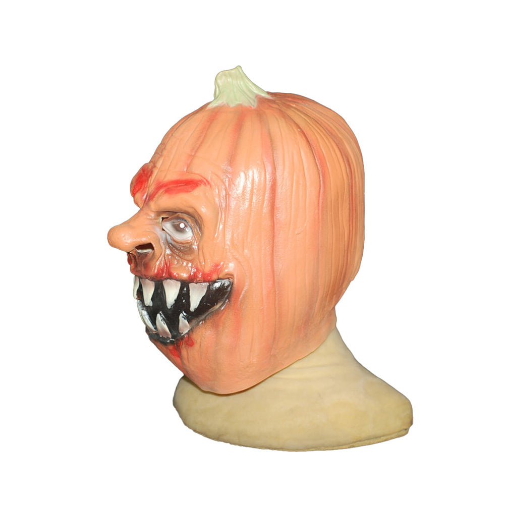 Adult Cosplay Mask: Evil Pumpkin Cosplay Mask Latex Masks Helmet ...