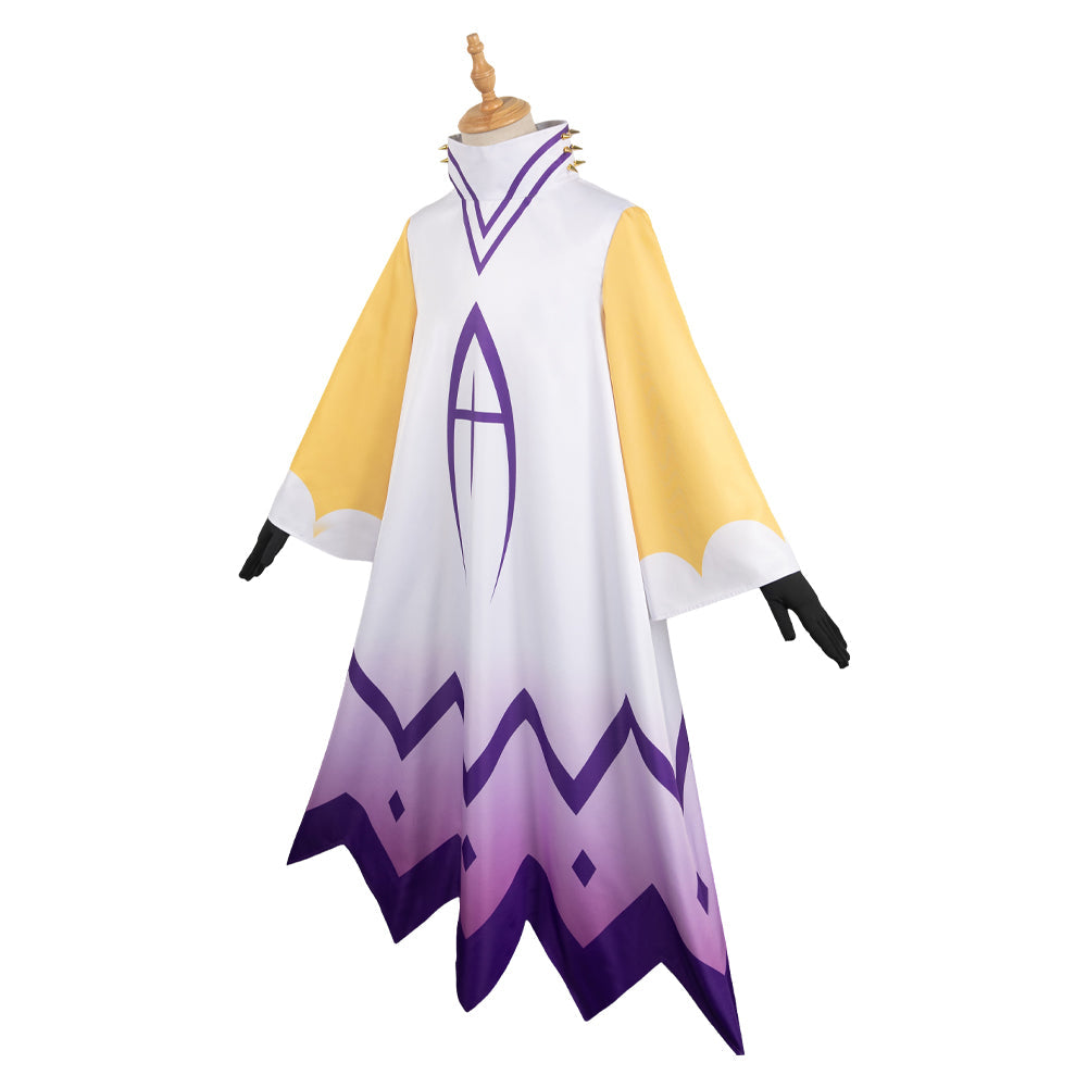 Hazbin Hotel:Costume Adam Costume SET Adam Cosplay Outfits