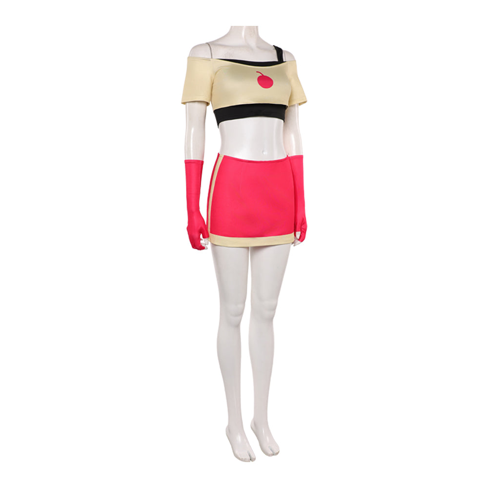 Hazbin Hotel Cherri Bomb Cosplay Costume For Adult Female Halloween Costume