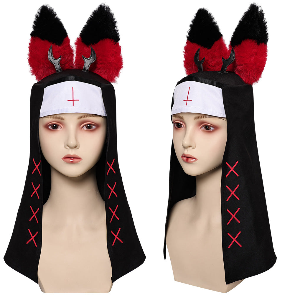 Hazbin Hotel nun ALASTOR Cosplay Hat Halloween Carnival Costume Access ...