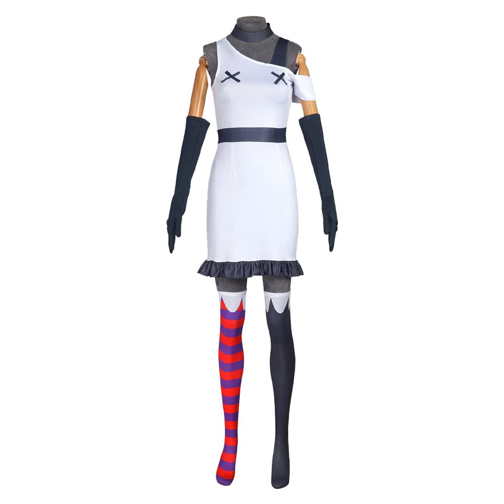 Hazbin Hotel:Costume Vaggie Cosplay Costume Outfits Halloween Costume